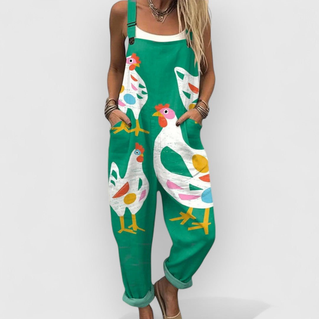 Ésmée | Fun Chicken Overalls – Wren Lorne New York